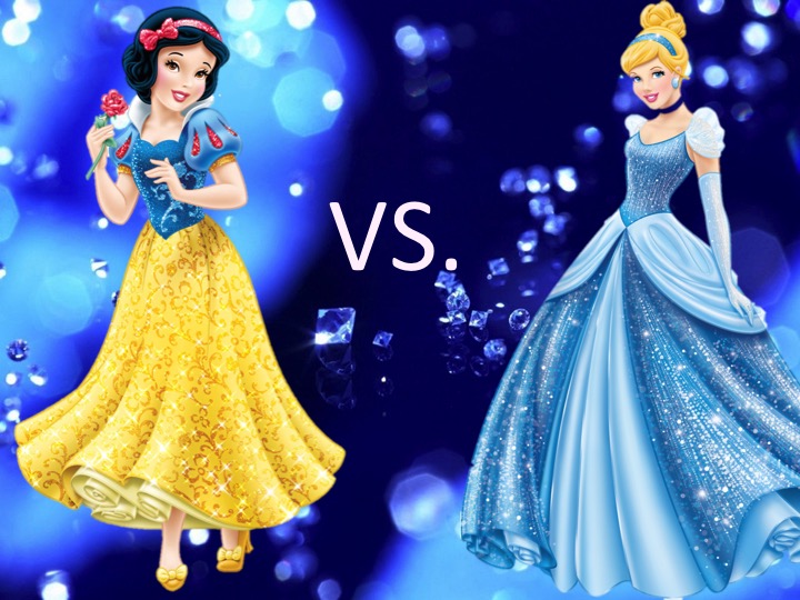 Mouse Madness Elite Eight: Snow White vs. Cinderella