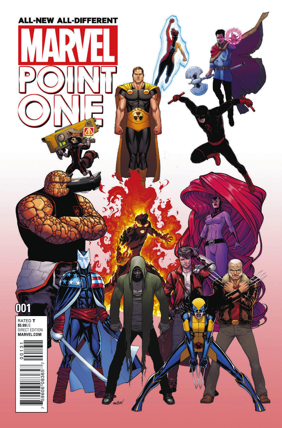 Marvel Announces All-New, All-Different Marvel Point One