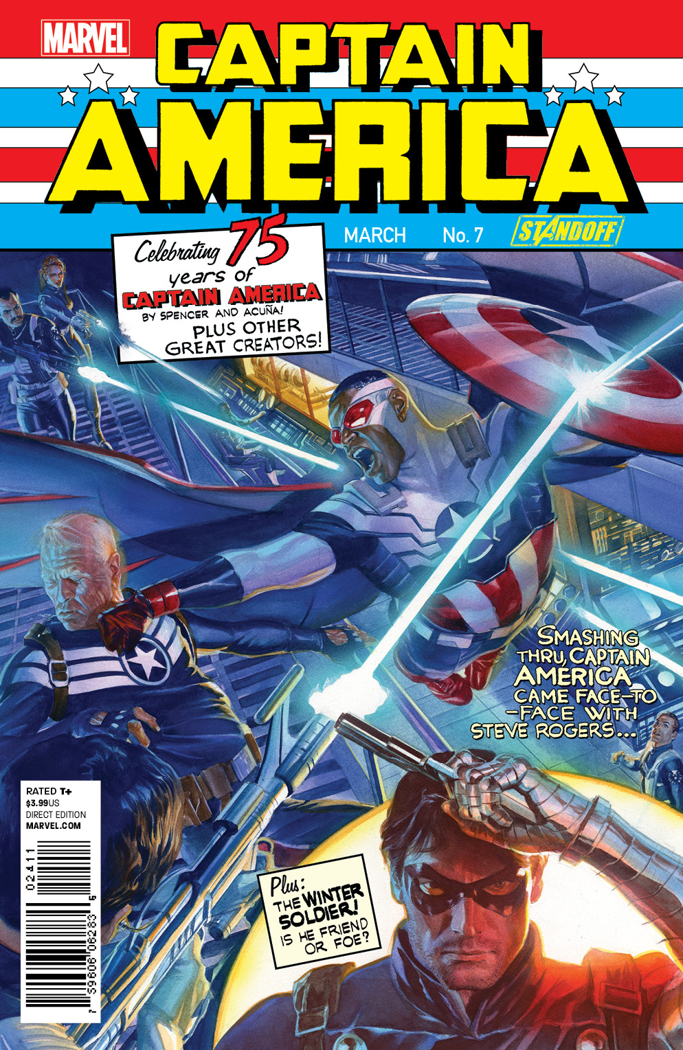 Marvel Celebrates 75th Anniversary of Captain America with Oversized Issue