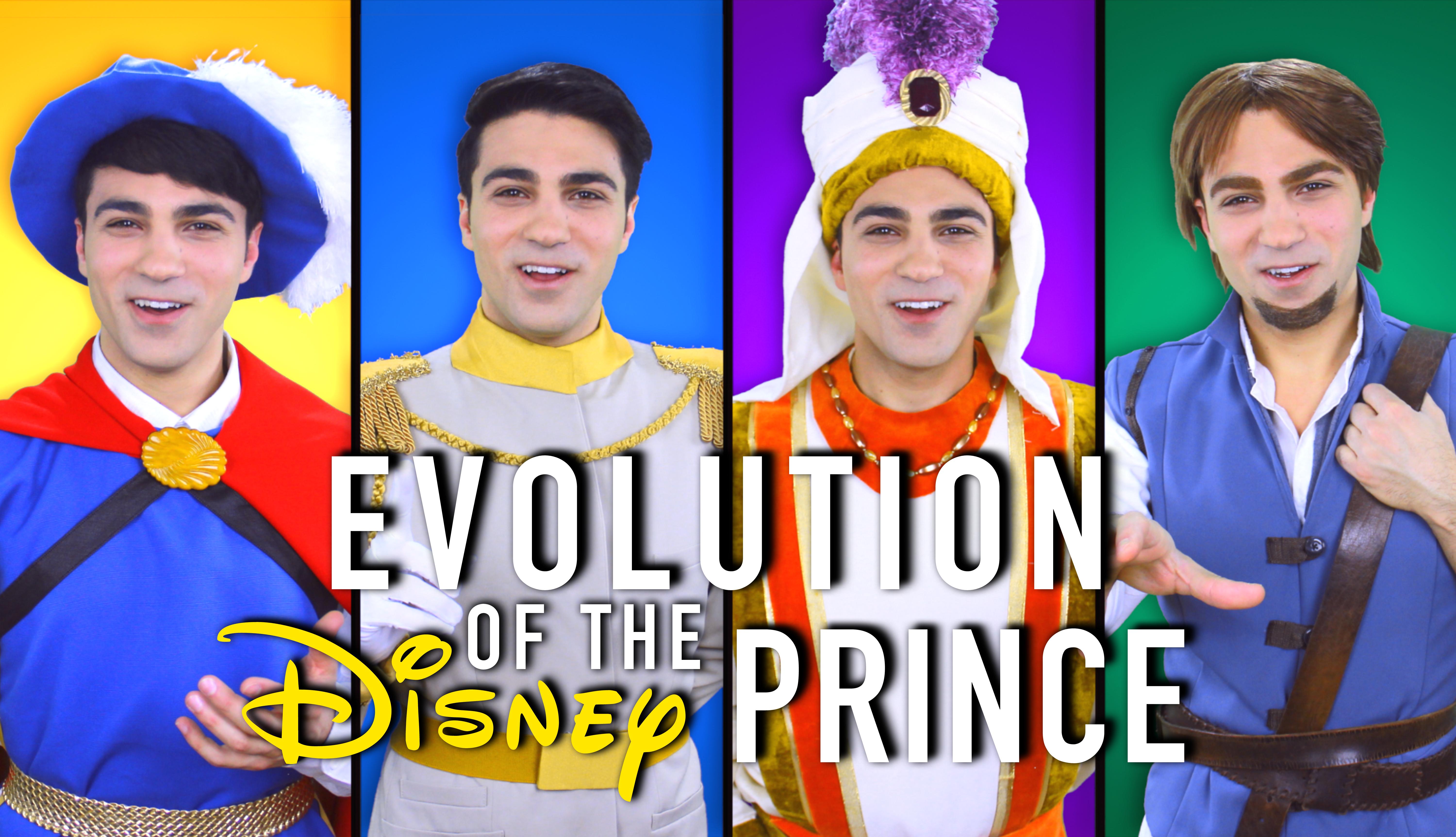 Sing Along to the Evolution of Disney Princes