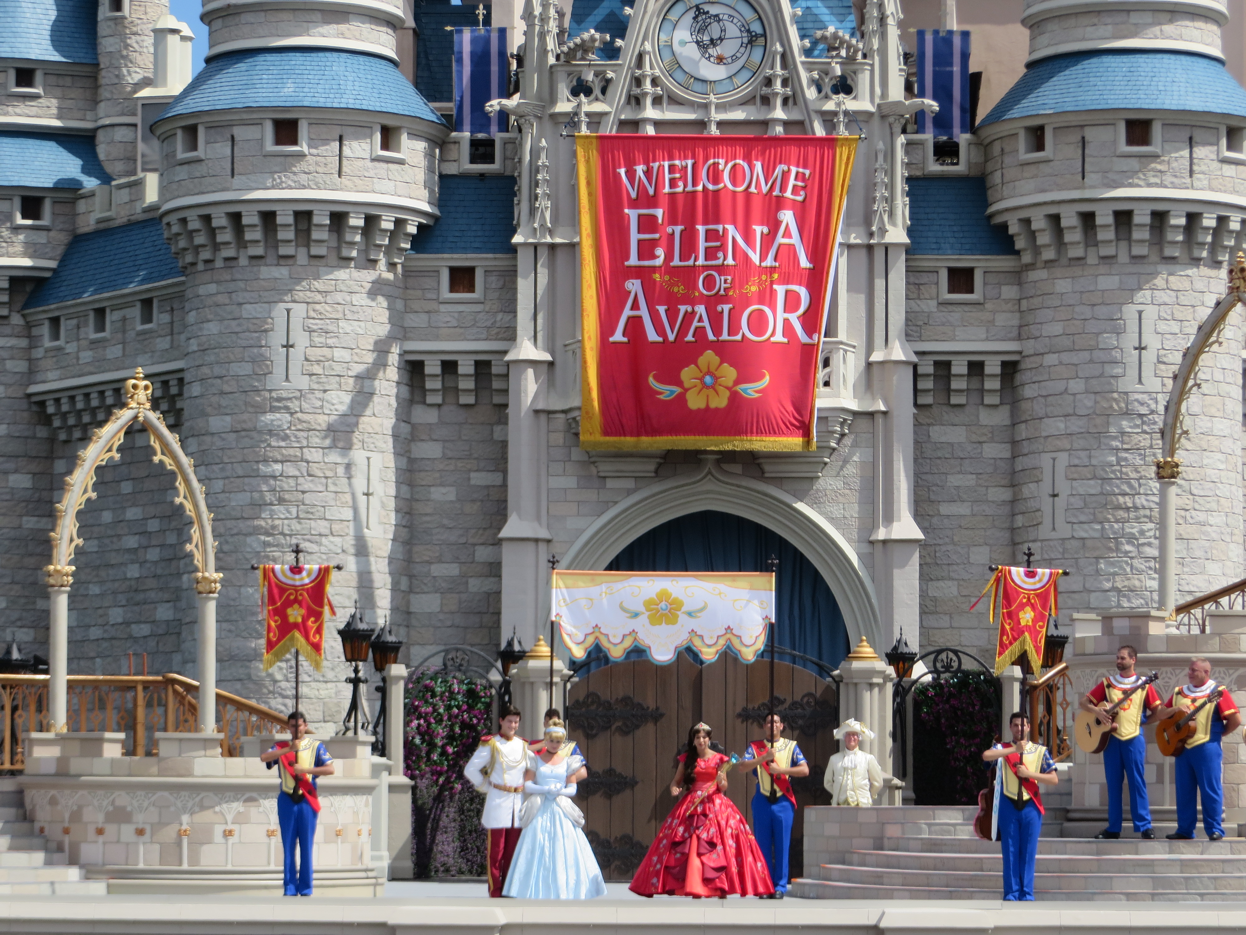 Princess Elena of Avalor Visits The Magic Kingdom