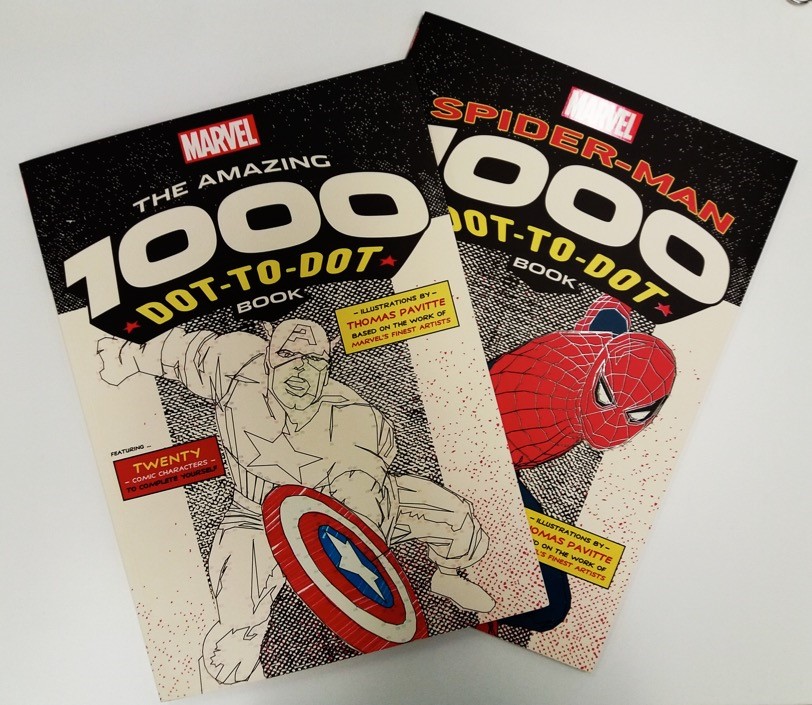 Marvel Launches Adult Connect-the-Dots Books