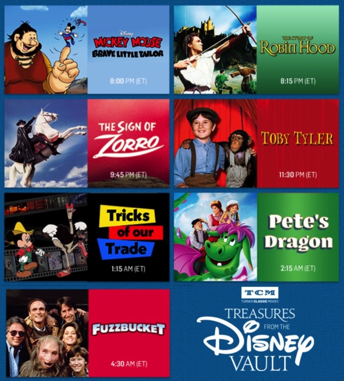 TCM’s Treasures from the Disney Vault: December 2017