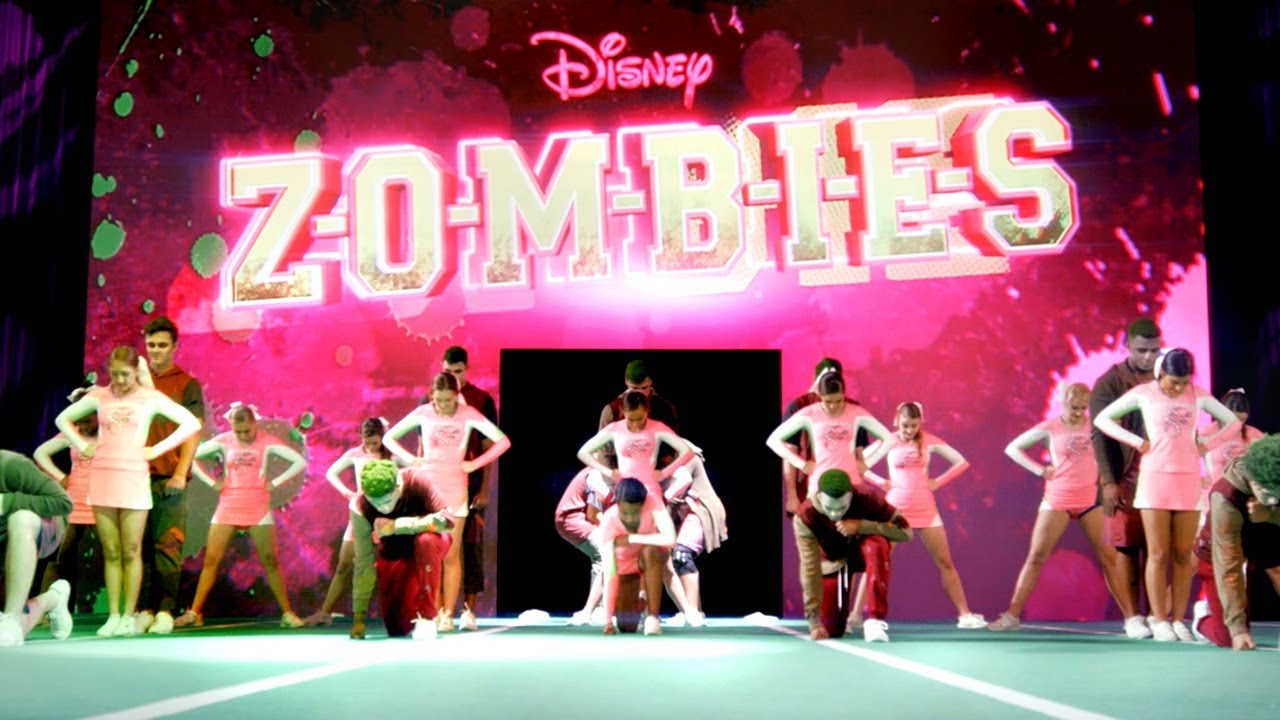 ZOMBIES Debut Themed Cheer Routine at Disney World