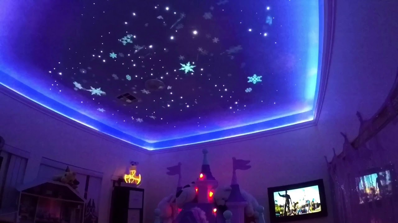Disney Dad Creates Fireworks Show for Daughter’s Bedroom Ceiling