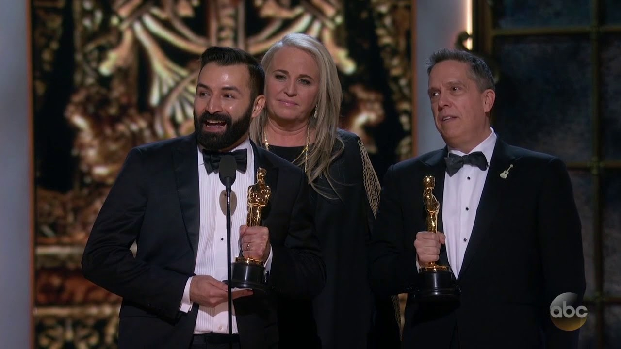 Coco Wins Oscars for Animated Feature and Original Song