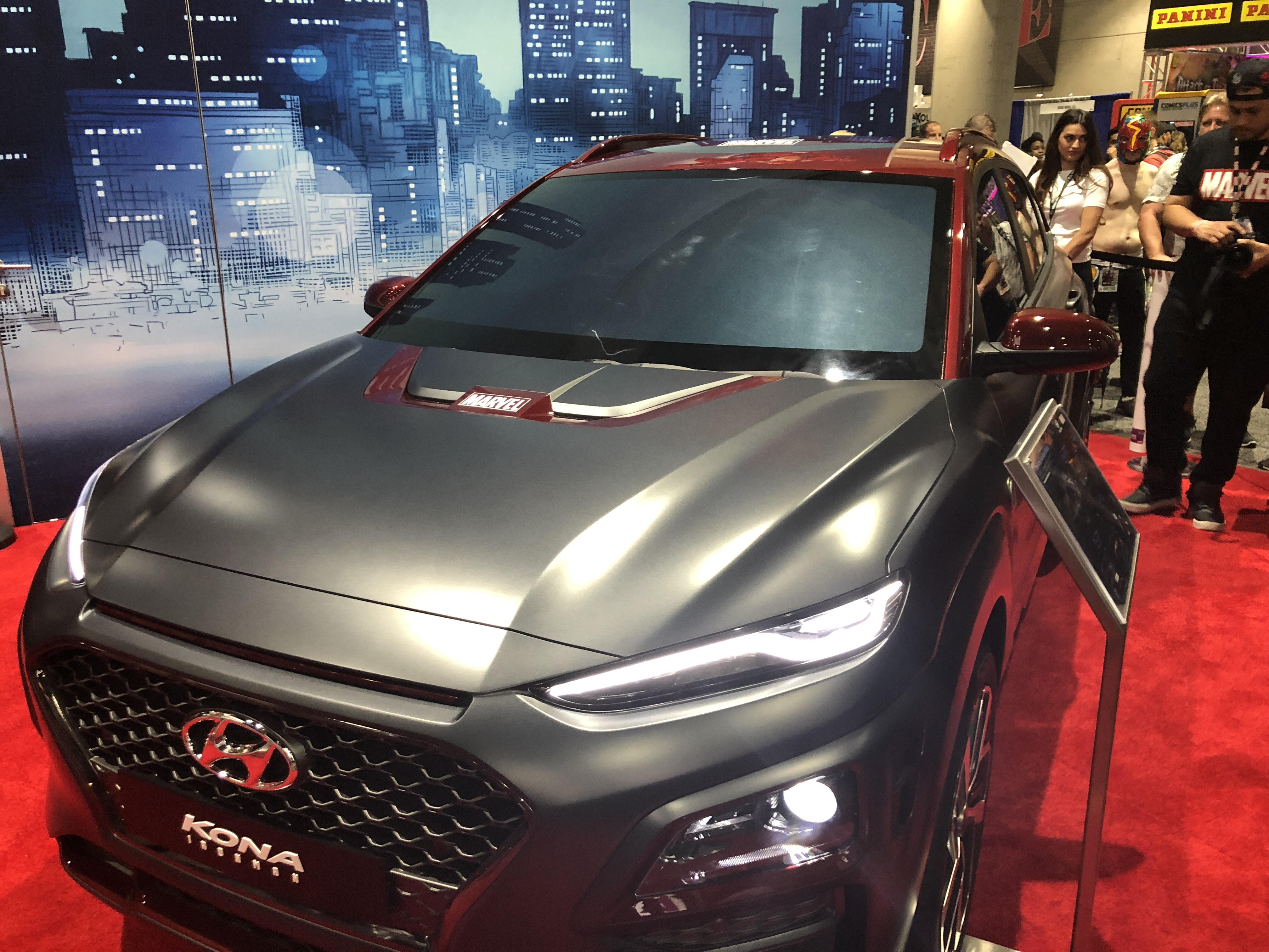 Hyundai Kona Iron Man Special Edition Debuts at SDCC