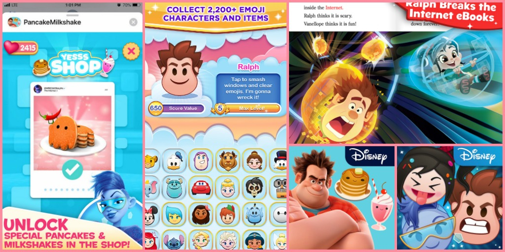 Ralph Breaks the Internet Comes to Disney Apps