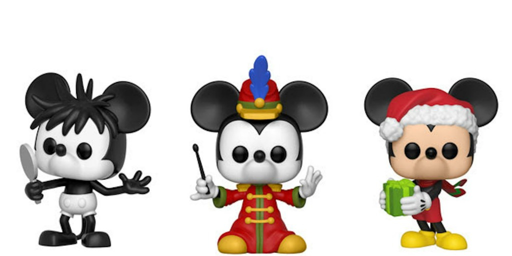 Three New Mickey Mouse Funko Pop Figures to Debut in 2019