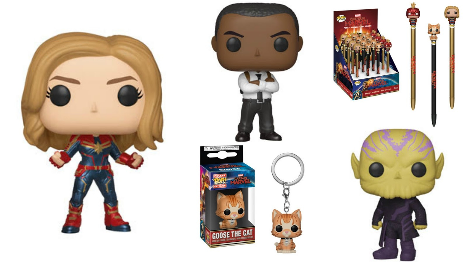 Captain Marvel Funko Pop! Figures Coming Soon