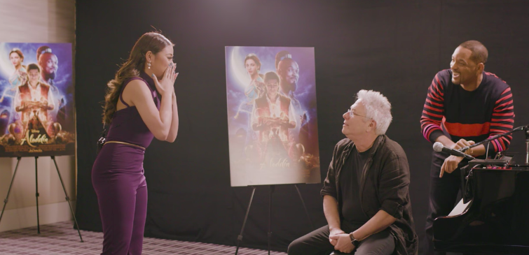 Singer Morissette Amon Meets “Aladdin” Star Will Smith and Sings with ...