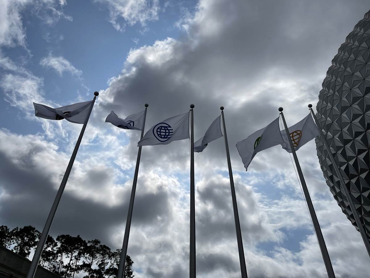 EPCOT Installs Brand New Flags Featuring Original Icons and New Area ...