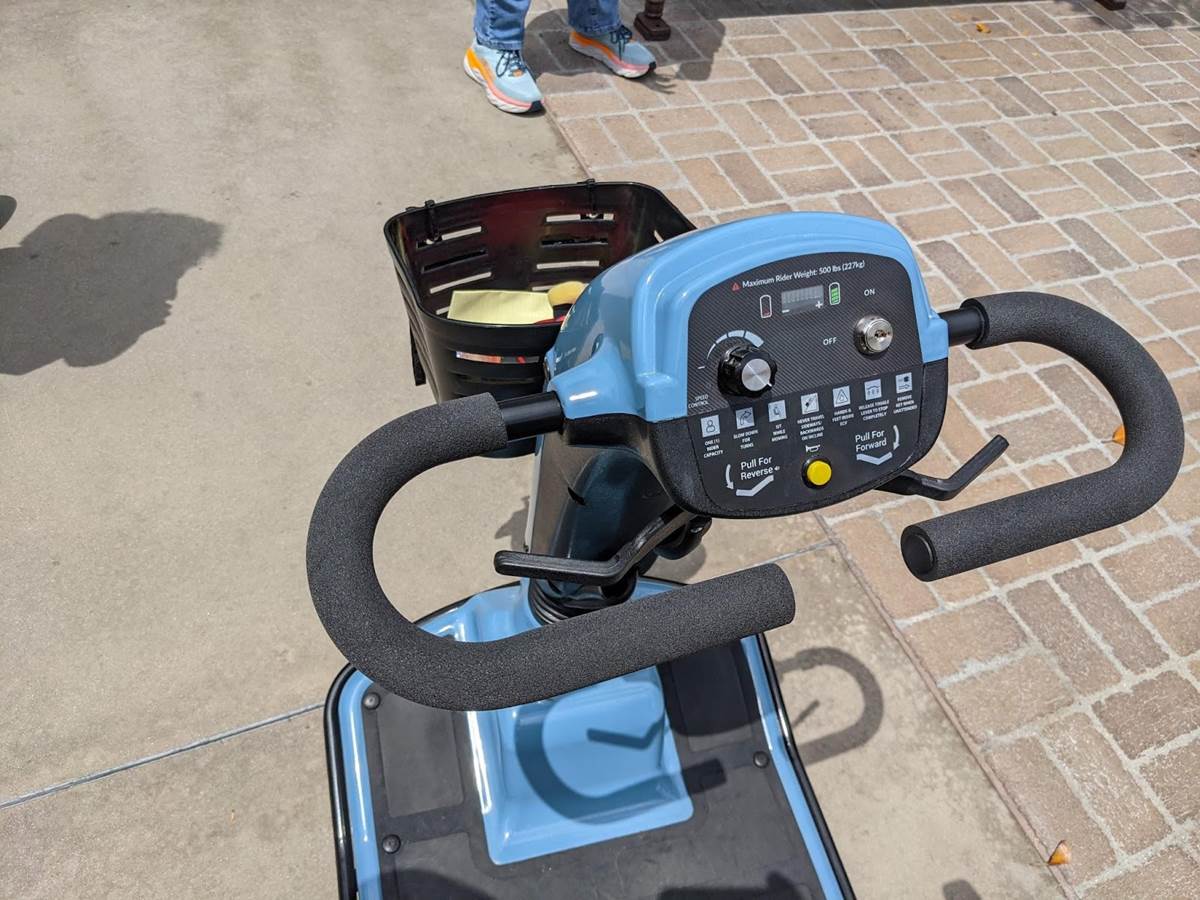 Renting an ECV at the Reopening Disneyland Resort