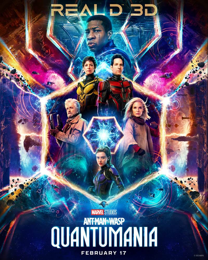 New “Ant-Man and the Wasp: Quantumania” Posters Released for IMAX, RealD 3D and More