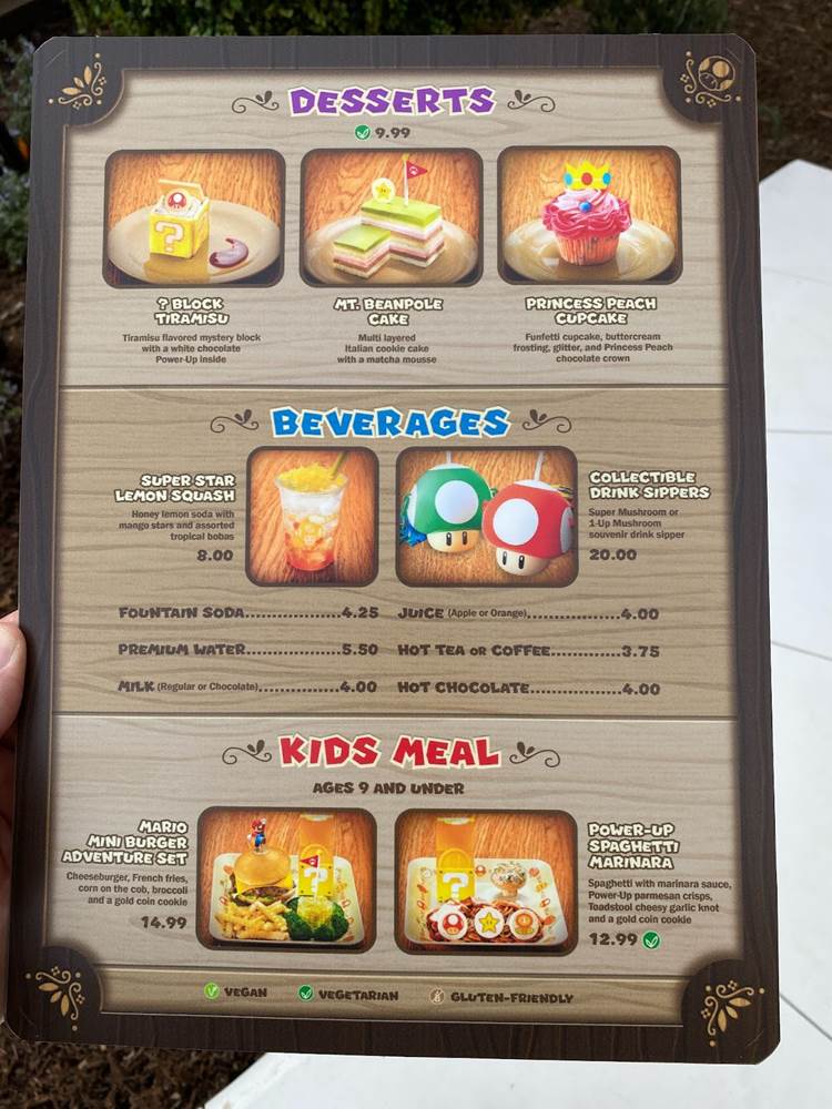 Photos: Explore the Toadstool Cafe and Its Menu at Universal Studios Hollywood’s Super Nintendo ...