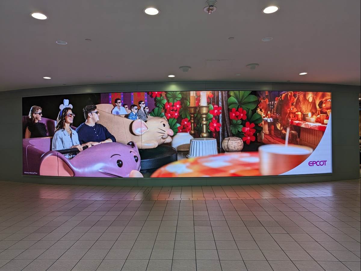 Photos: Updated Walt Disney World Advertisements at MCO Magic of Disney ...