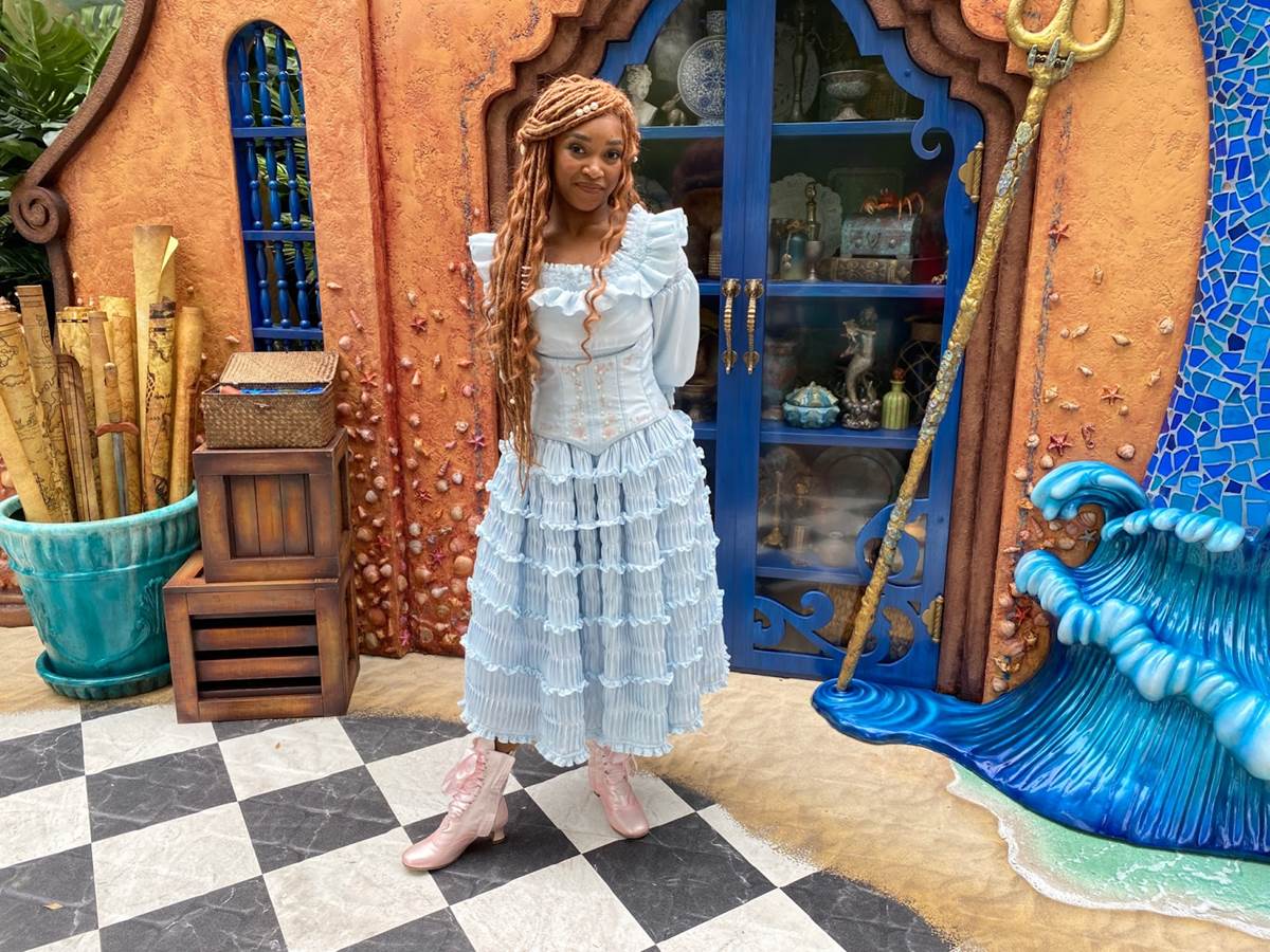 Photos / Video: Live-Action Ariel Meet & Greet Debuts at Disneyland