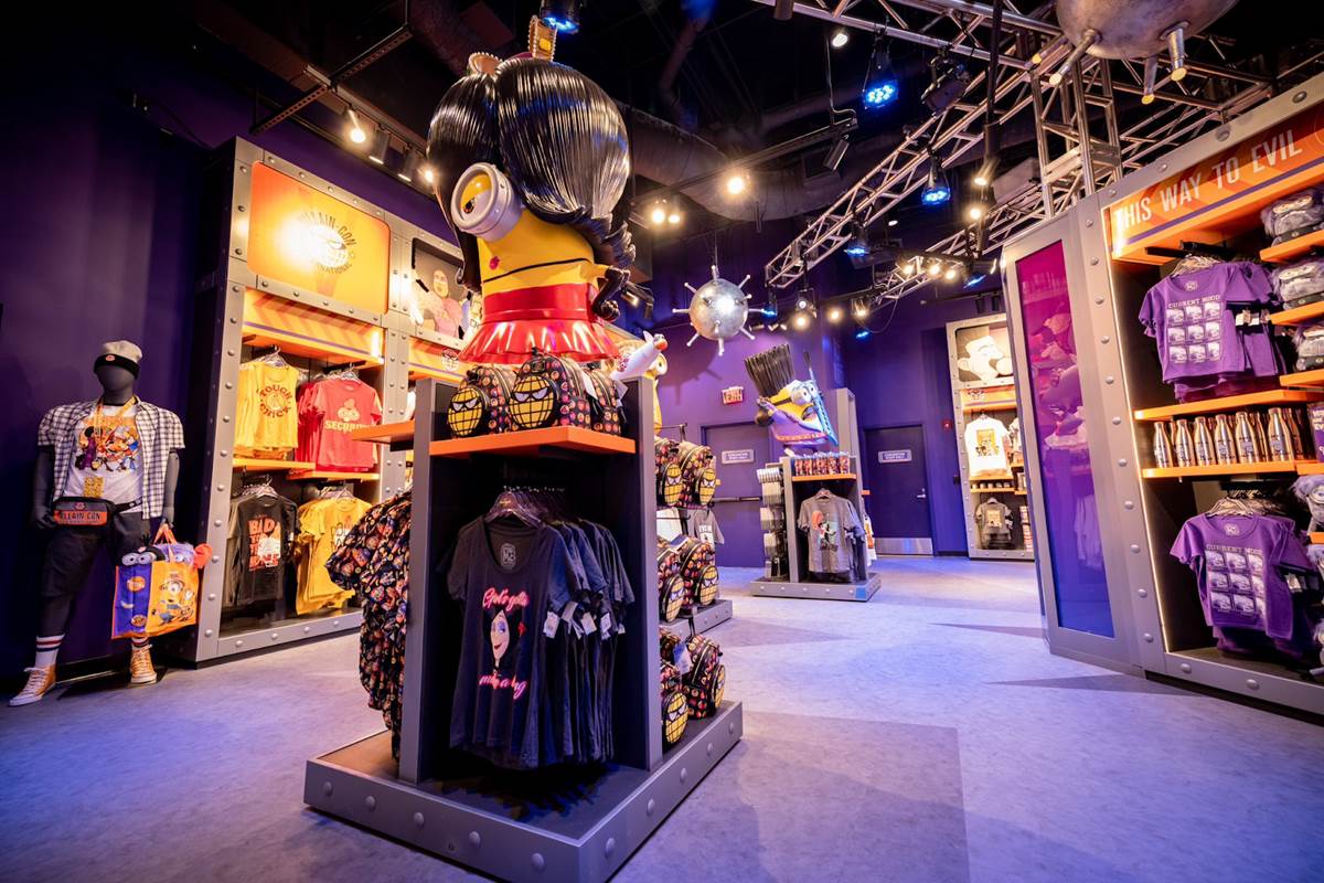 First Look Inside Evil Stuff Gift Shop in Universal Orlando’s Minion Land