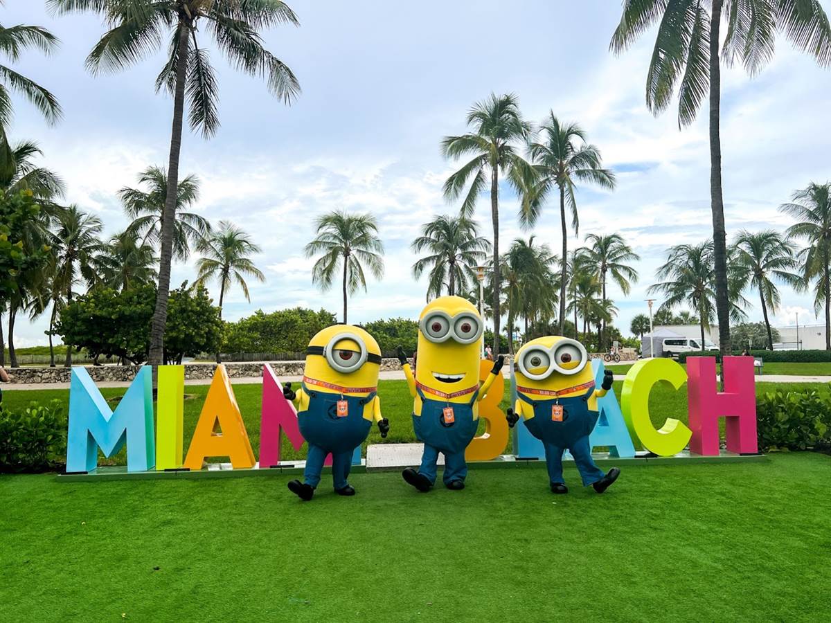 The Minions Stop in Miami and Tampa Bay as They Begin Their Journey to ...