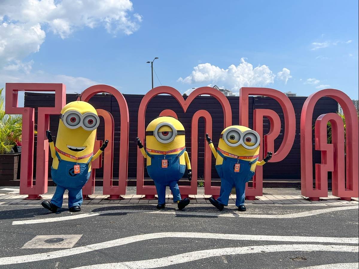 The Minions Stop in Miami and Tampa Bay as They Begin Their Journey to ...