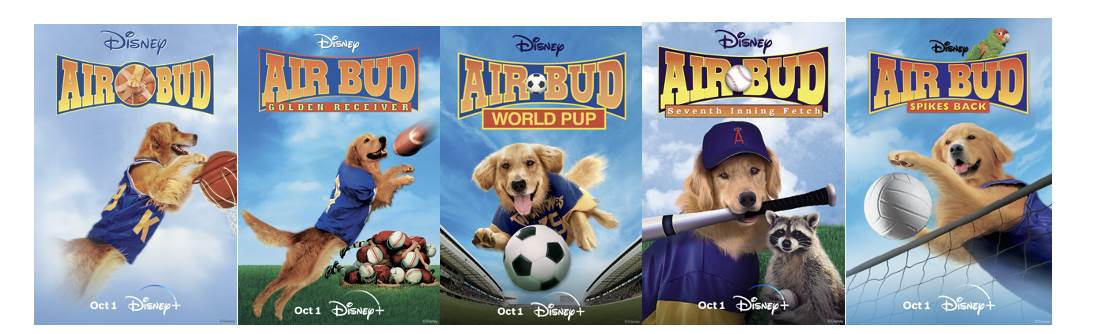 “Air Bud” Movie Collection To Start Streaming On Disney+ October 1st