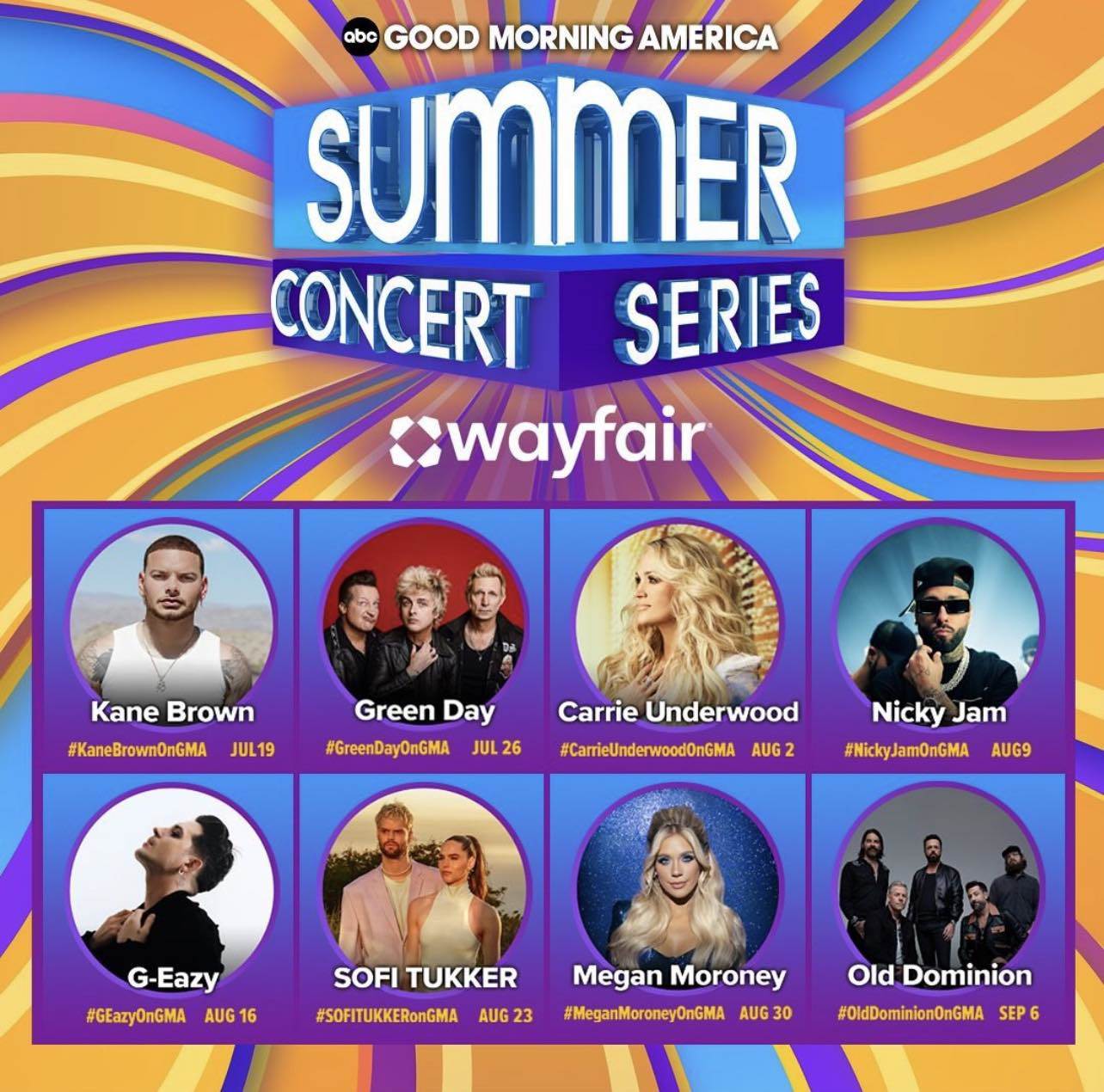 “GMA” 2024 Summer Concert Series Lineup Has Been Revealed