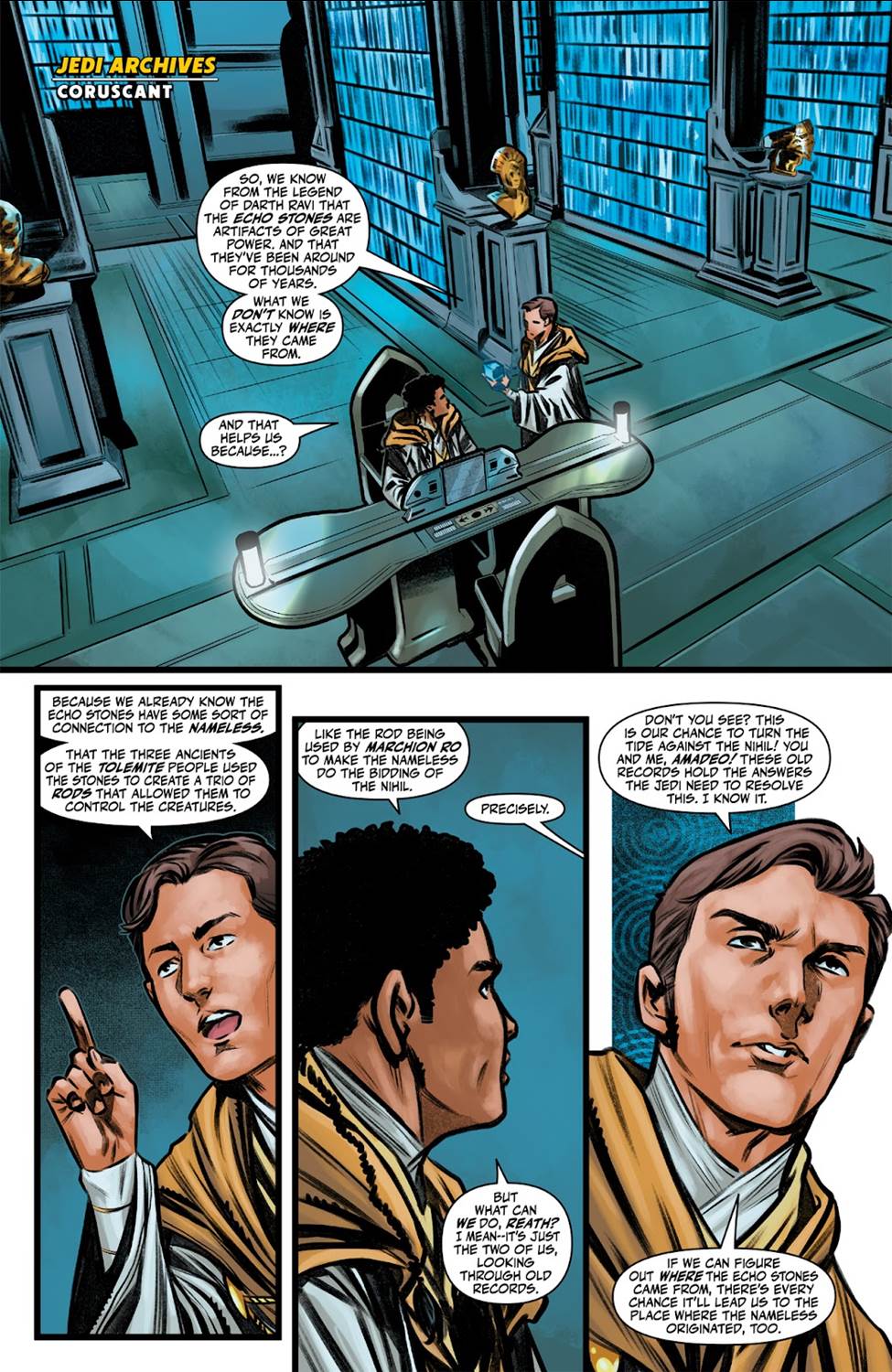 Comic Review – The Mystery of Master Vim Haunts the Jedi in “Star Wars ...
