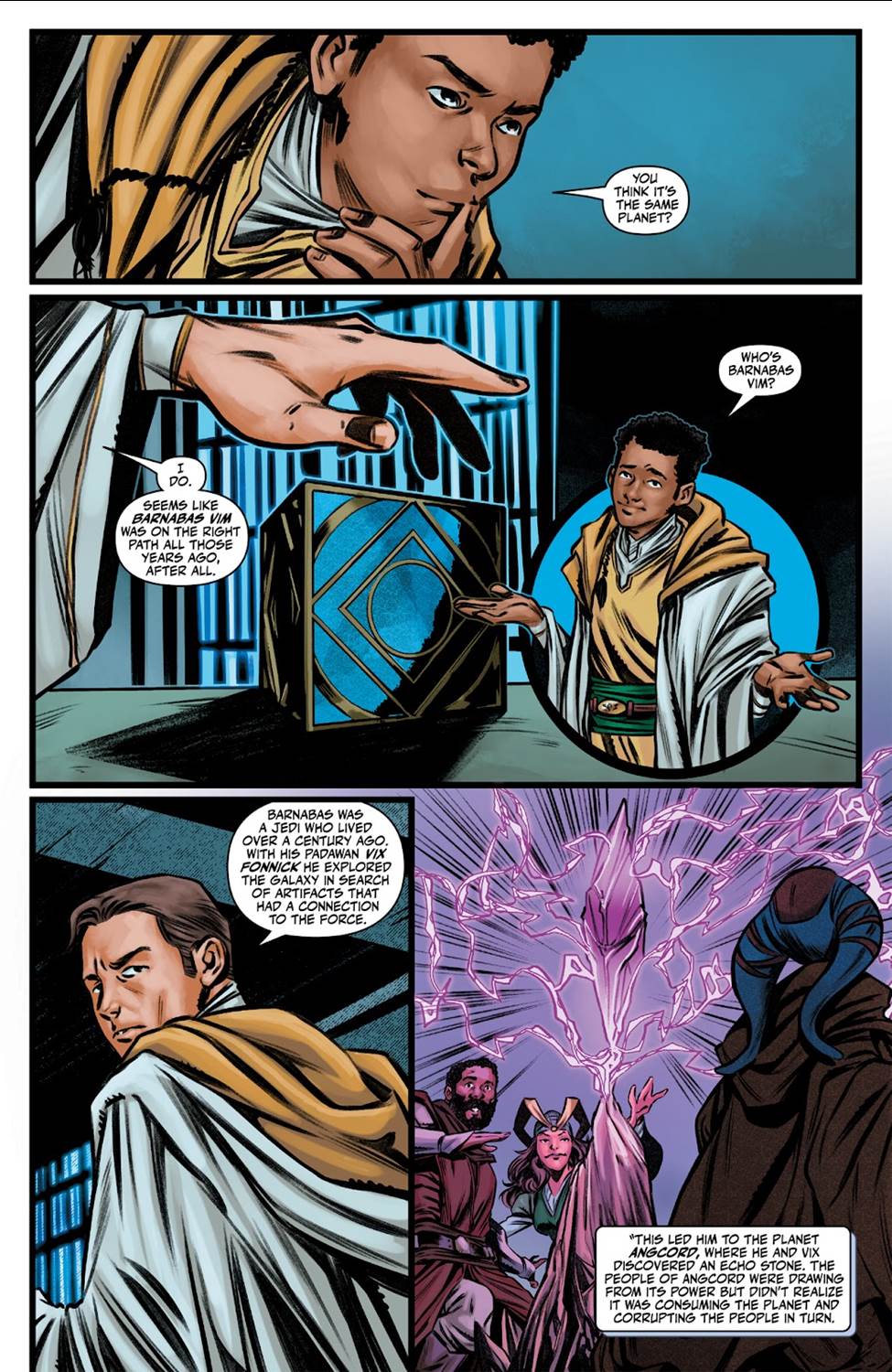 Comic Review – The Mystery of Master Vim Haunts the Jedi in “Star Wars: The High Republic ...
