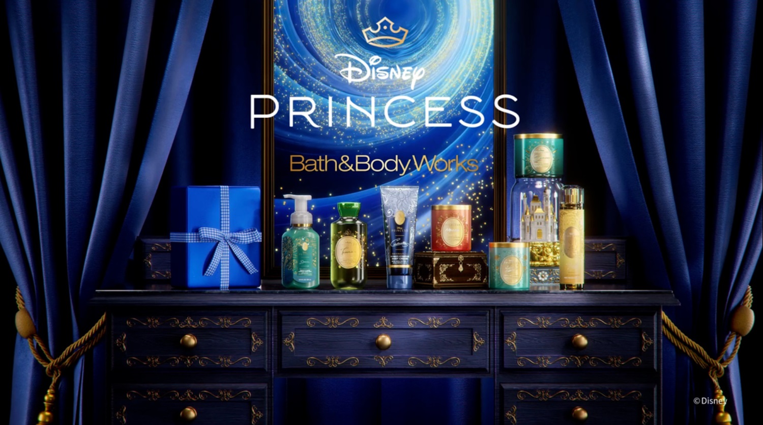Disney Princess Collection Coming to Bath & Body Works on February 16