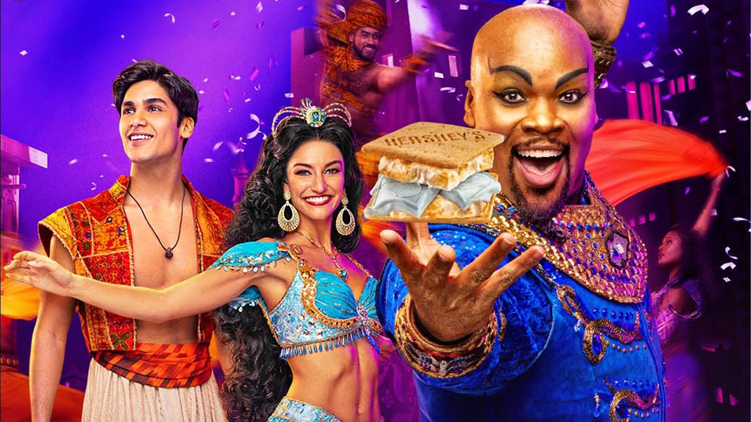 Hershey’s Chocolate World Times Square Offers “A Whole New S’More” Inspired by “Aladdin ...
