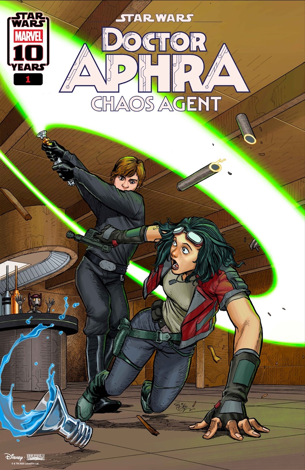 Star Wars’ Doctor Aphra Teams with Luke Skywalker in Her New Ongoing Comic Book Series