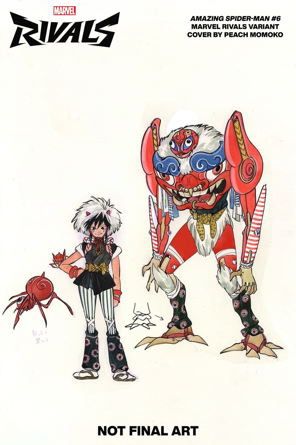 Select Marvel Comics' Releases will Feature Marvel Rivals Variant Covers from Peach Momoko this June