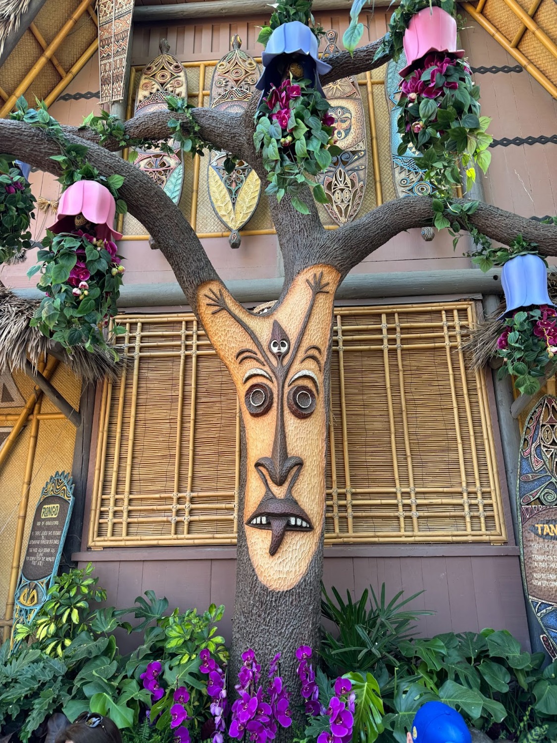 Enchanted Tiki Room Tangaroa Tree Rebuilt