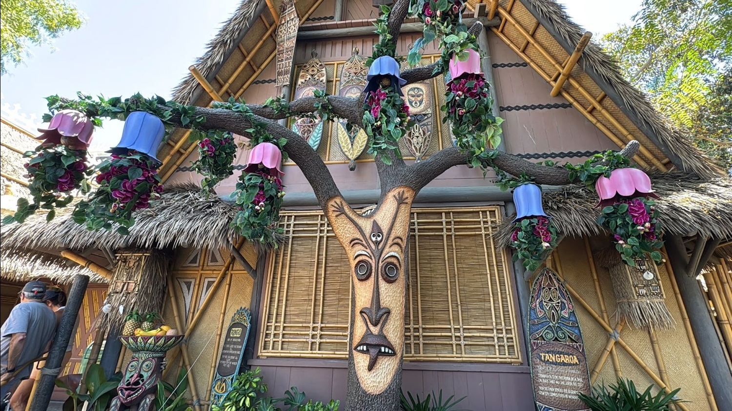 Enchanted Tiki Room Tangaroa Tree Rebuilt