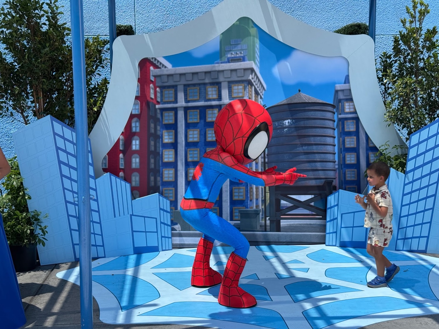 Photos: Spidey, Bitsie and Mickey at Disney Jr. Let's Play!