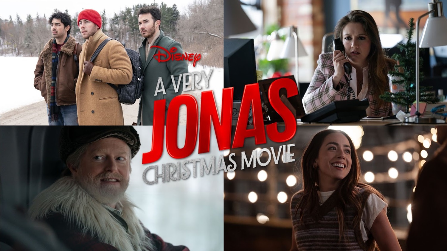 Jonas Brothers Star in Disney+ Christmas Movie