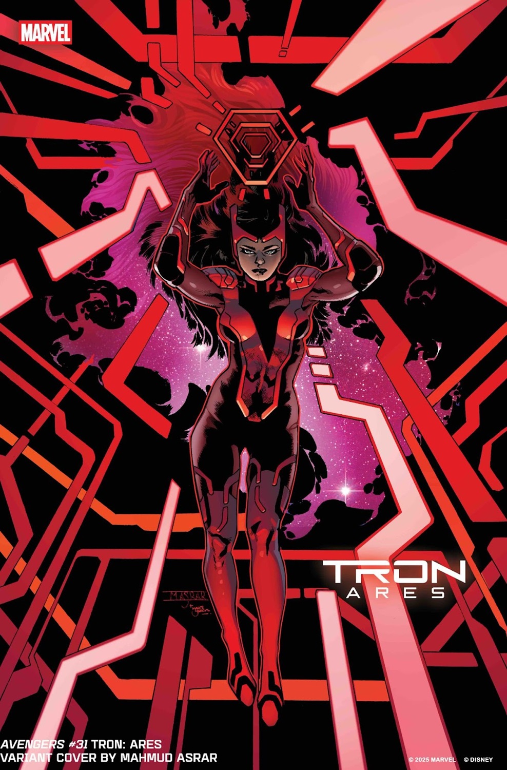"TRON: Ares" Gets Five More Variant Covers from Marvel Comics