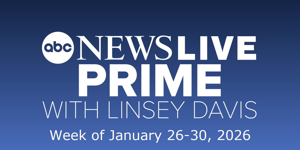 ABC News Live Prime Guests Sam Calflin, Kali Reis January 26-30