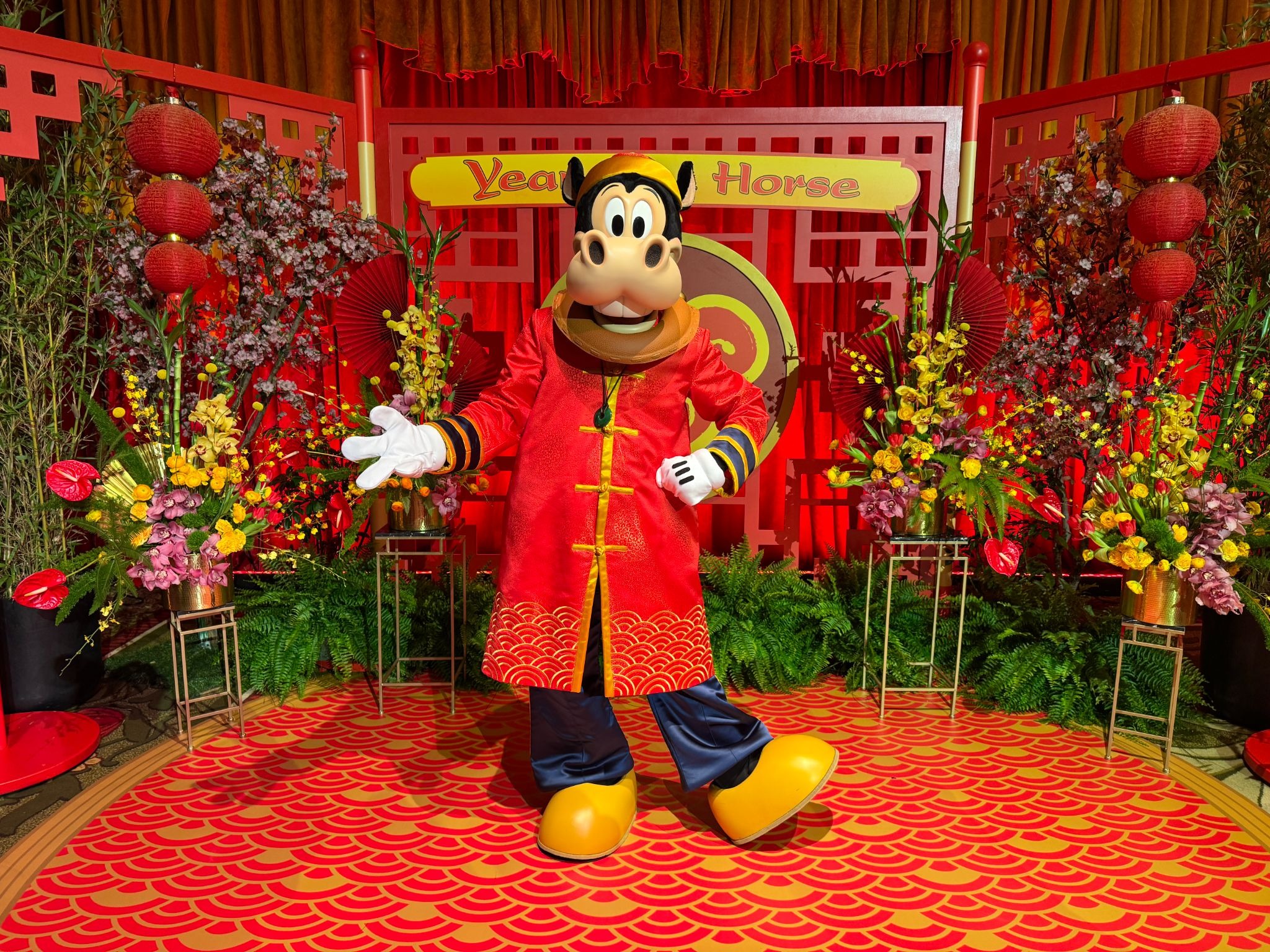 Lunar New Year 2026 Character Outfits at California Adventure