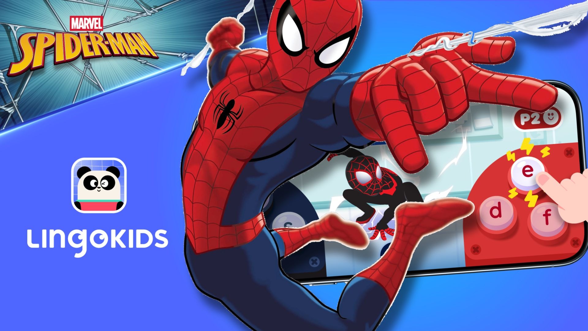Spider-Man Swings Into Lingokids App Next Month