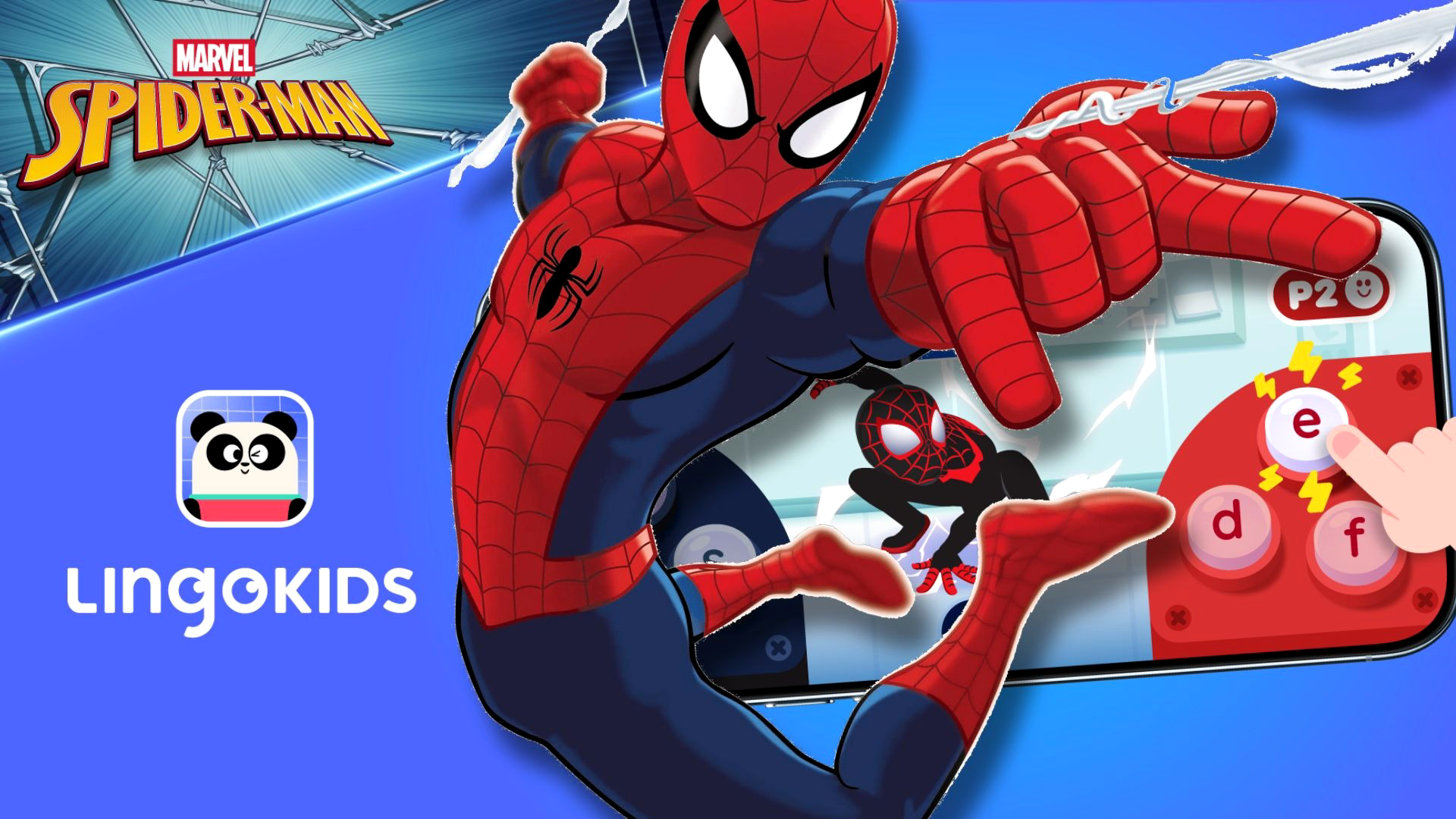 Spider-Man Swings Into Lingokids App Next Month