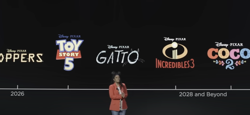 New Logo for Pixar's "Gatto" Revealed