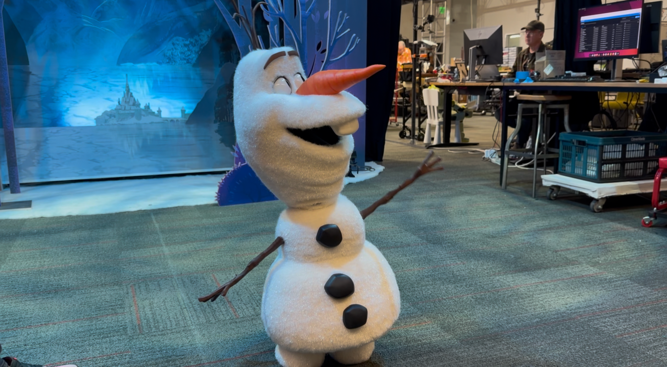 Meet Olaf, Imagineering’s Newest AI-Powered Walking Animatronic