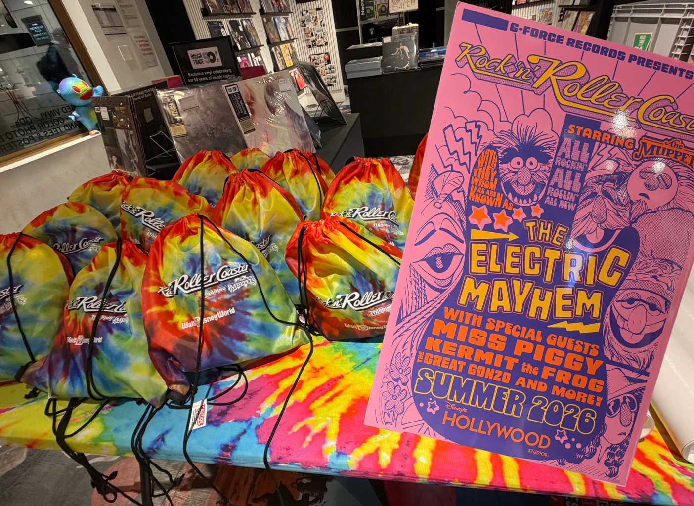 Electric Mayhem Rock n Roller Coaster Listening Party in NYC