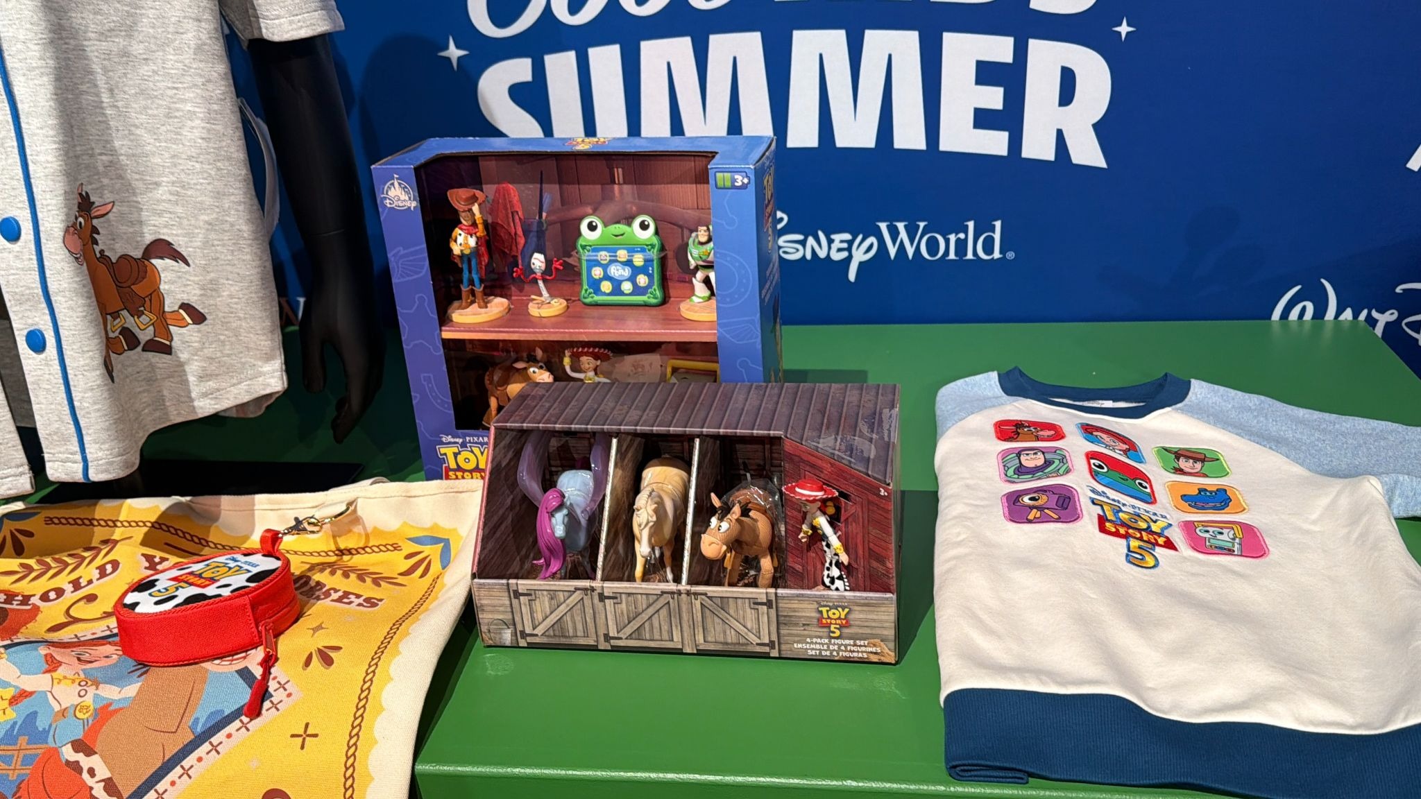 New Toy Story 5 Merch Arrives for WDW's Cool Kids' Summer