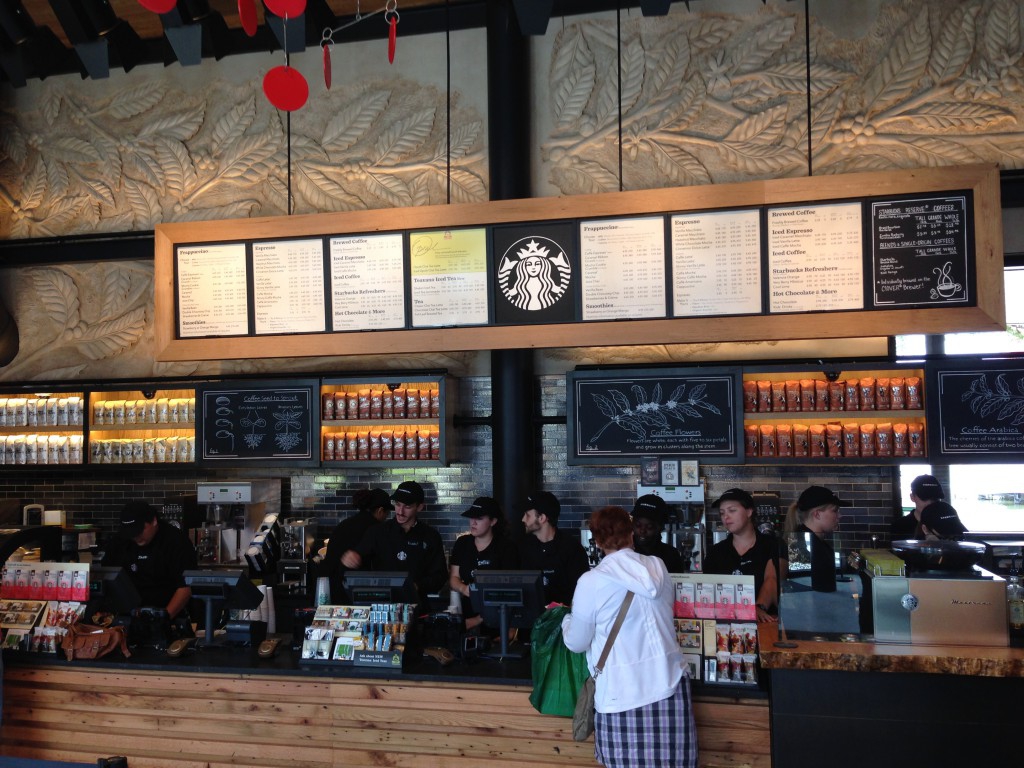 Starbucks Downtown Disney West Side Opens - LaughingPlace.com