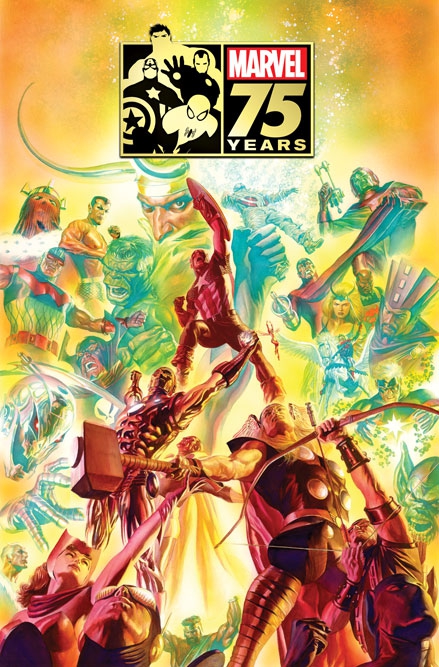 Marvel 75th Anniversary Magazine To Be Released - LaughingPlace.com