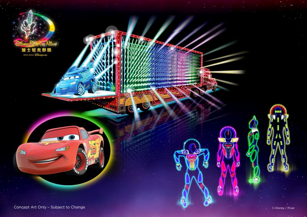New Nighttime Parade "Disney Paint the Night" Coming to Hong Kong ...