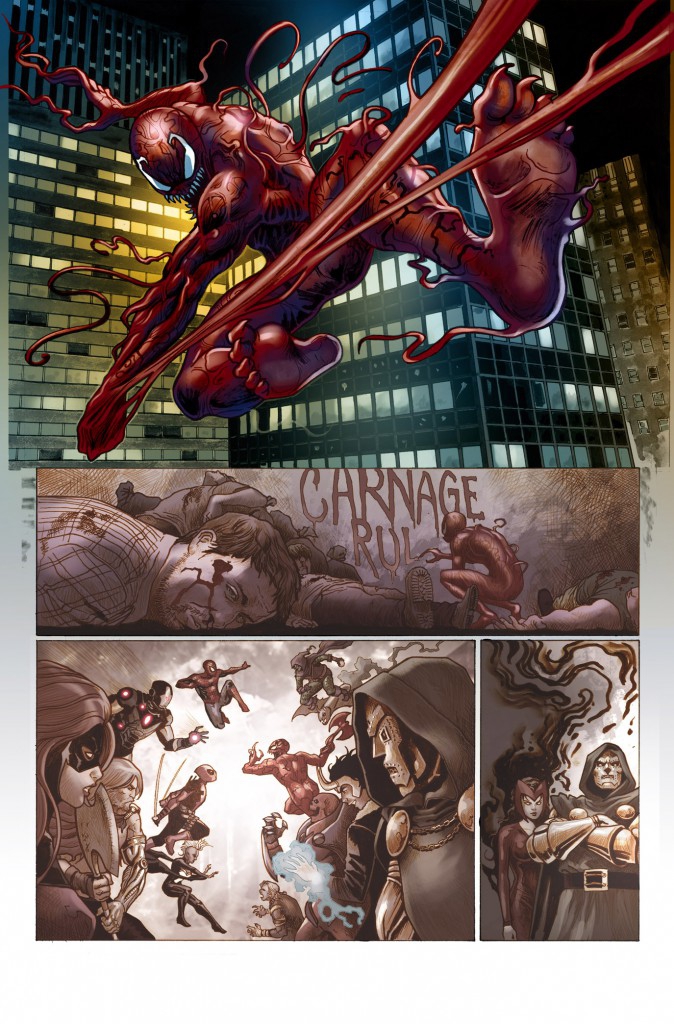 First Look at Marvel's AXIS: Carnage #1 - LaughingPlace.com