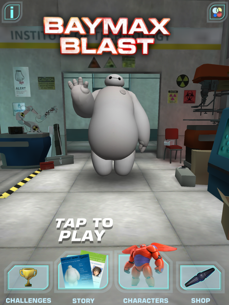 Review: BIg Hero 6 Baymax Blast App